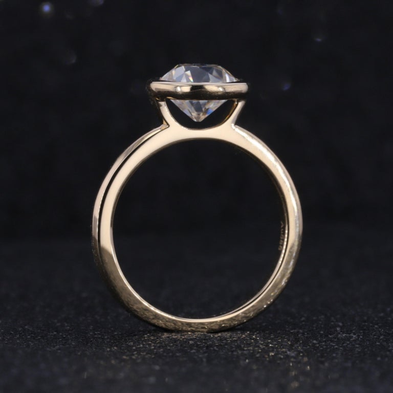 Customizable Gray Diamond Engagement Ring Gray Diamonds Vintage 18k ...