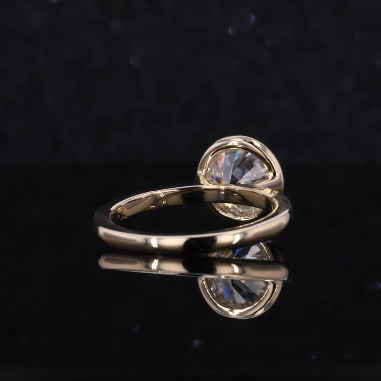 Customizable Gray Diamond Engagement Ring Gray Diamonds Vintage 18k ...