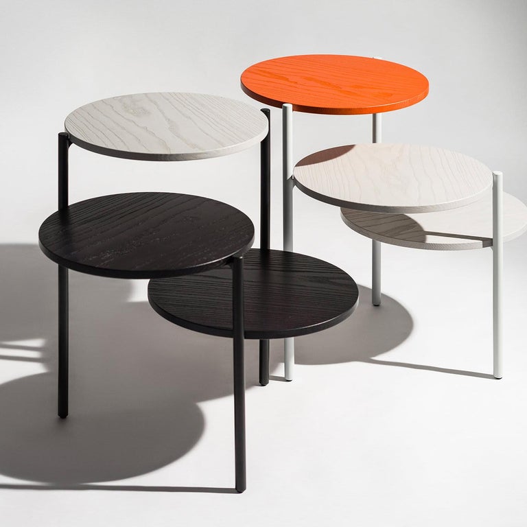 Gray Triplo Triple Table For Sale at 1stDibs