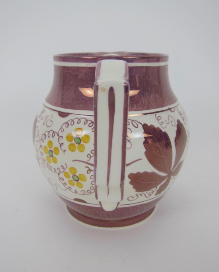 Gray's Pottery Stoke-on-Trent Hand Painted Lusterware Pitcher at 1stDibs