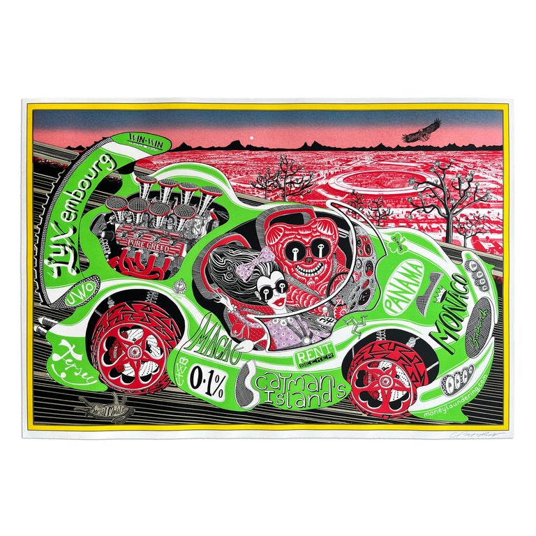 Grayson Perry - Grayson Perry, Sponsored by You - Woodcut, British ...