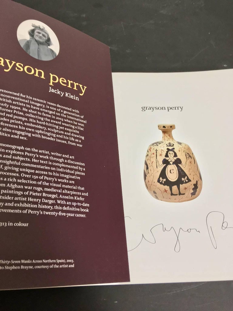 "Grayson Perry" Book by Jacky Klein, Signed by the Artist at 1stDibs