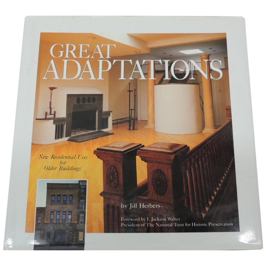Great Adaptations Hard Cover Coffee Table Book by Jill Herbers For Sale ...