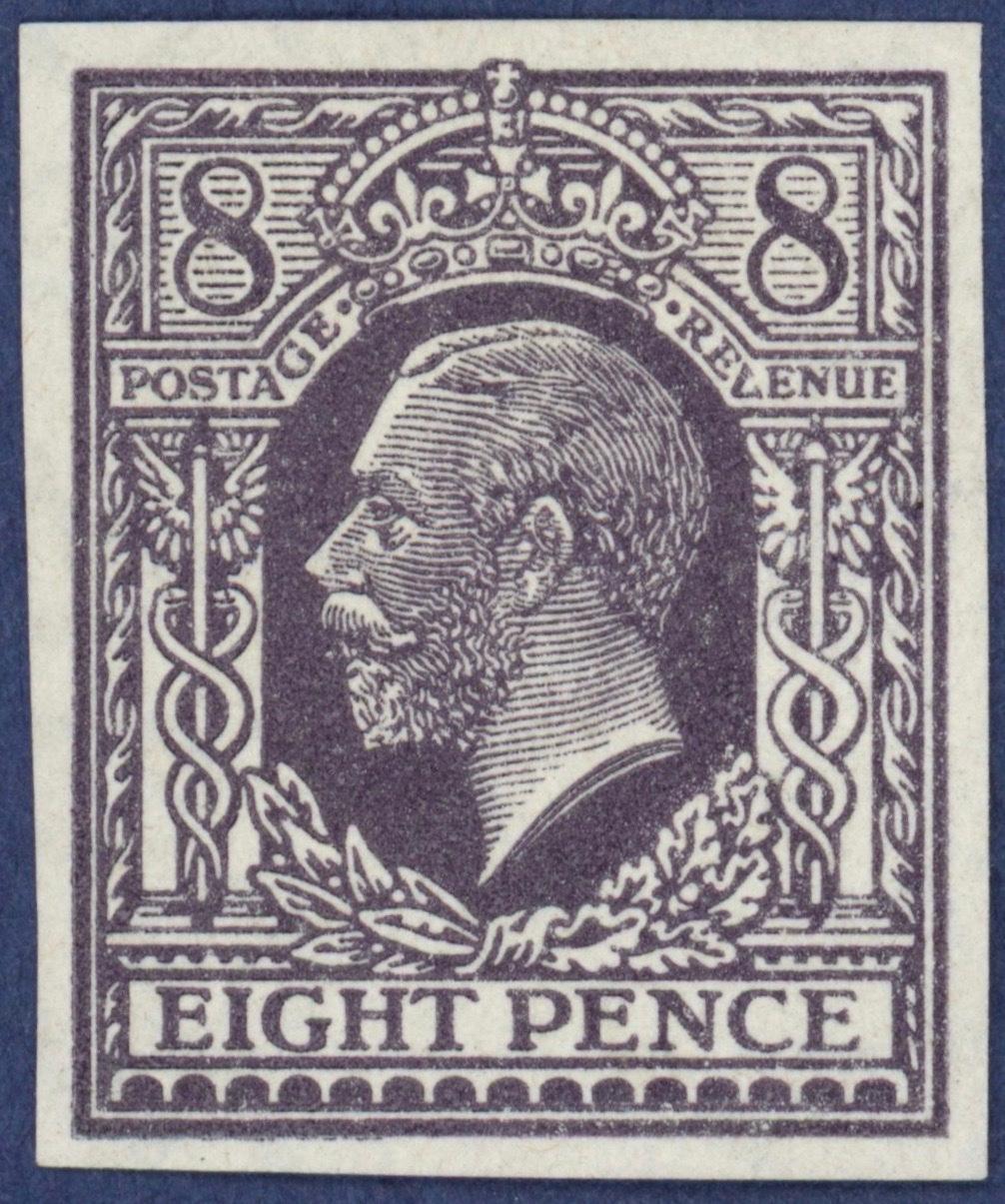 Great Britain 1913 8d Eve's Pillar Design essay, SG390var For Sale at ...