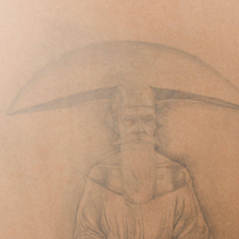 Great Masters Expressionism Rafael Coronel Paper Drawing in Pencil ...