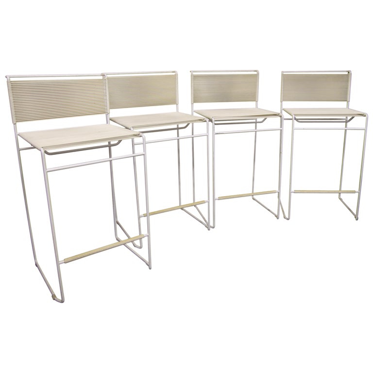 Great Set of Fly Line Stools Designed by Giandomenico Belotti at 1stDibs