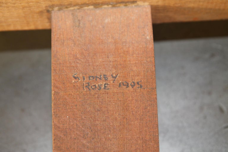 Great Wood Sculpture by the Artist Sidney Rose For Sale at 1stDibs