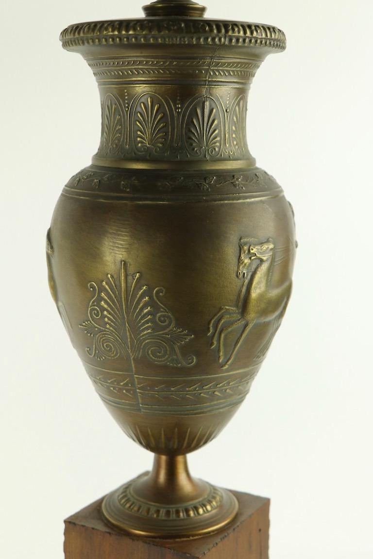 Greco Roman Style Table Lamp by Westwood Industries For Sale at 1stDibs