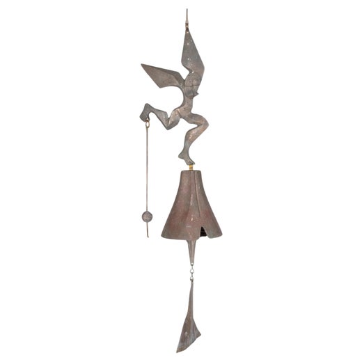 Two Paolo Soleri Bronze Wind Bells at 1stDibs | paolo soleri windbells