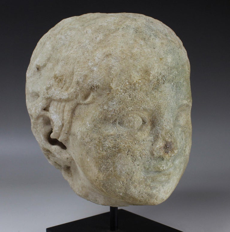 Greek head of a child at 1stDibs