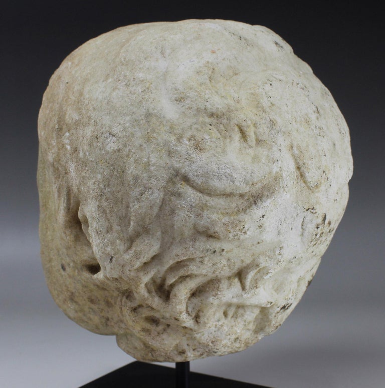 Greek head of a child at 1stDibs