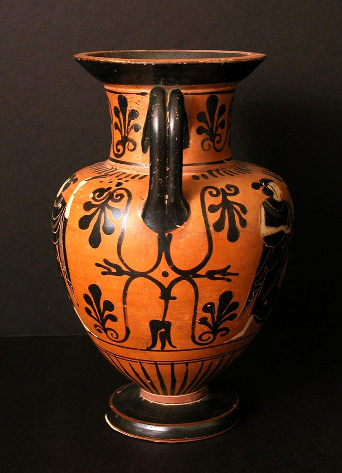 Greek Helenistic Attic Black-Figure Amphora, 520 BCE-500 CE For Sale at ...