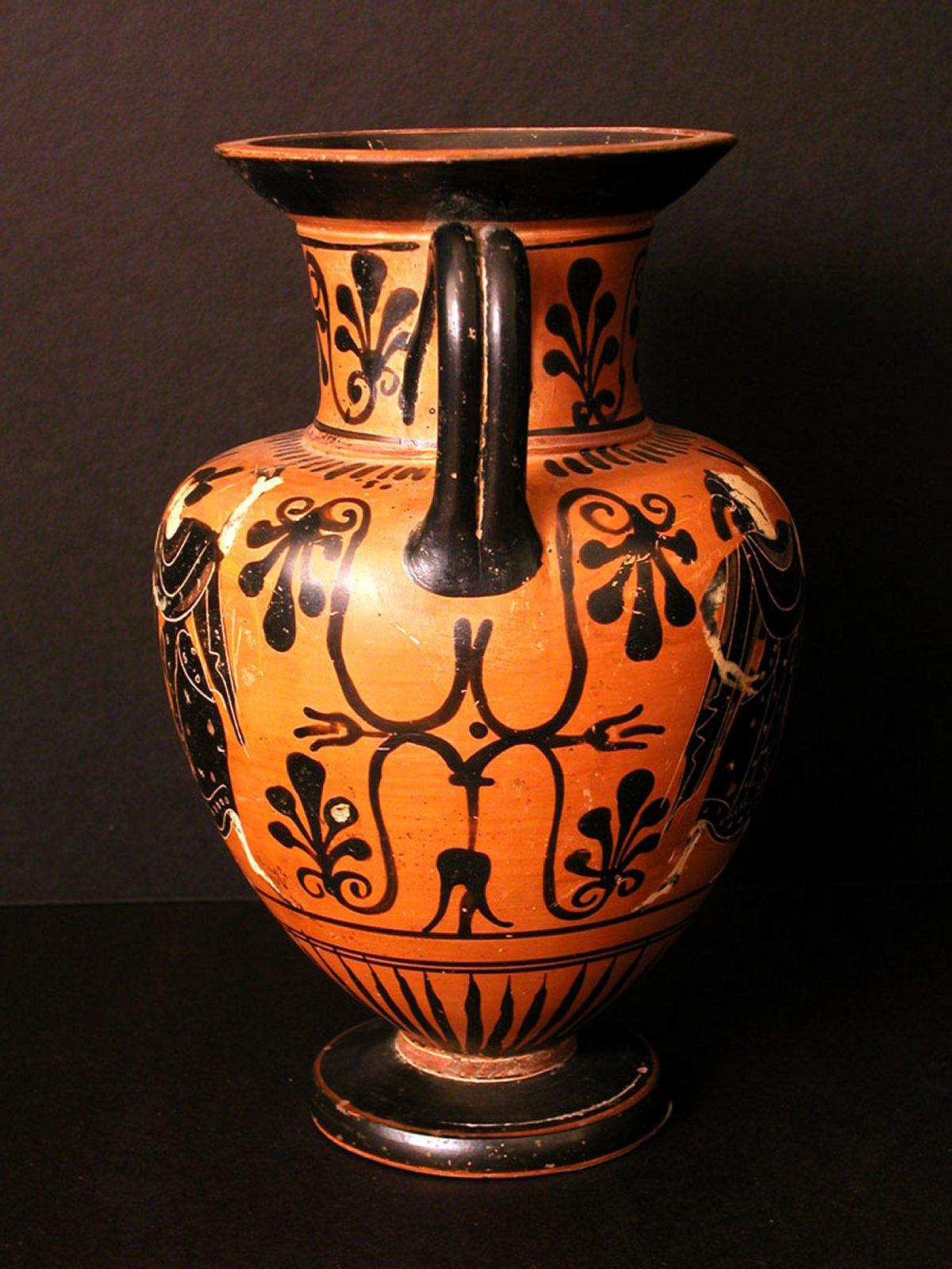 Greek Helenistic Attic Black-Figure Amphora, 520 BCE-500 CE For Sale at ...