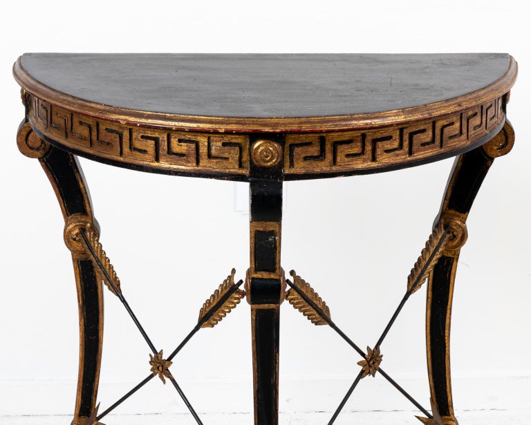 Greek Key Console at 1stDibs