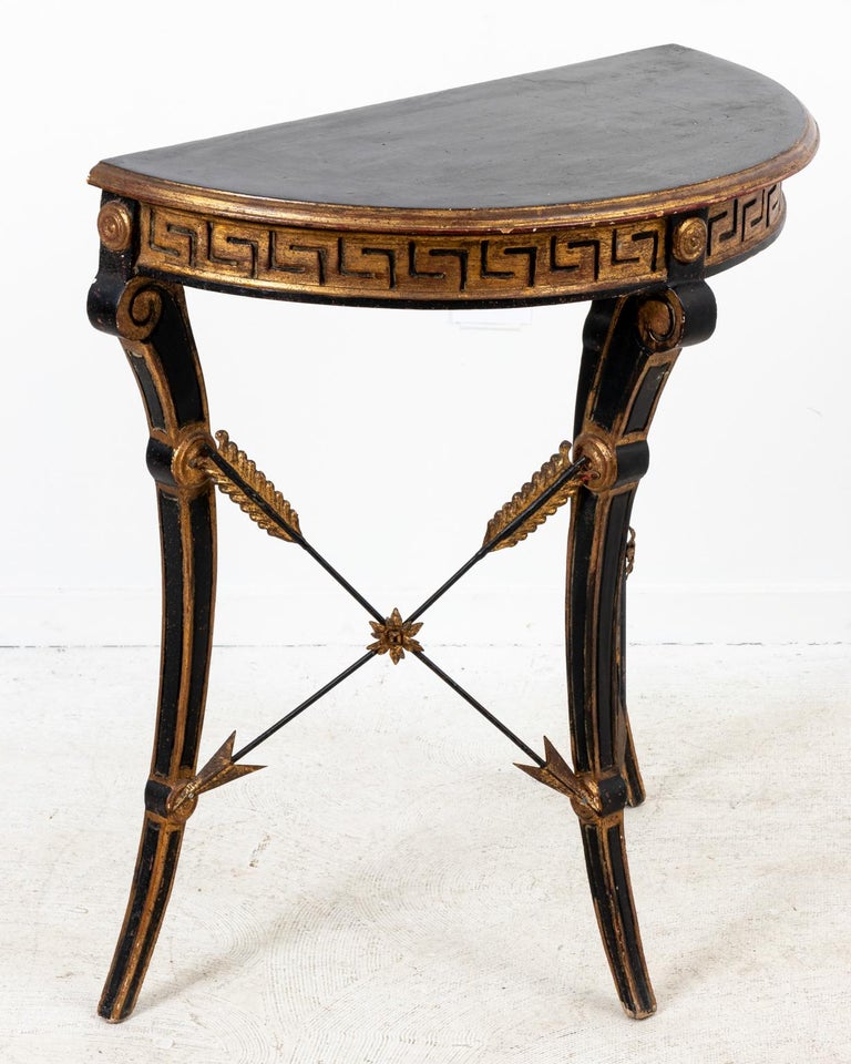 Greek Key Console at 1stDibs