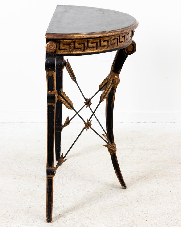 Greek Key Console at 1stDibs