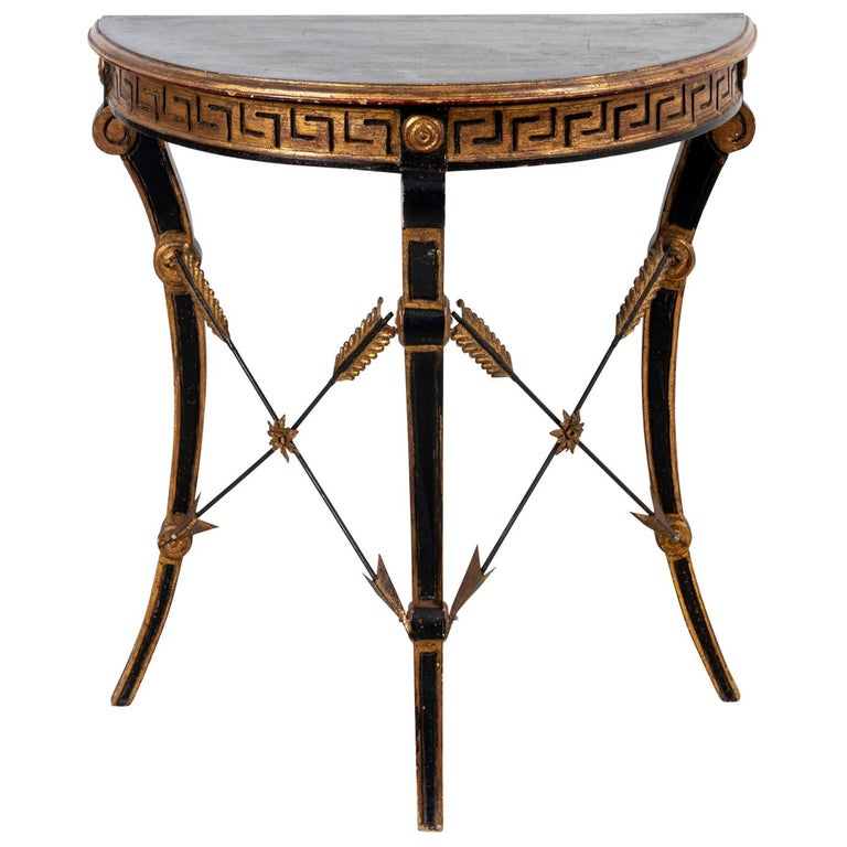 Greek Key Console at 1stDibs