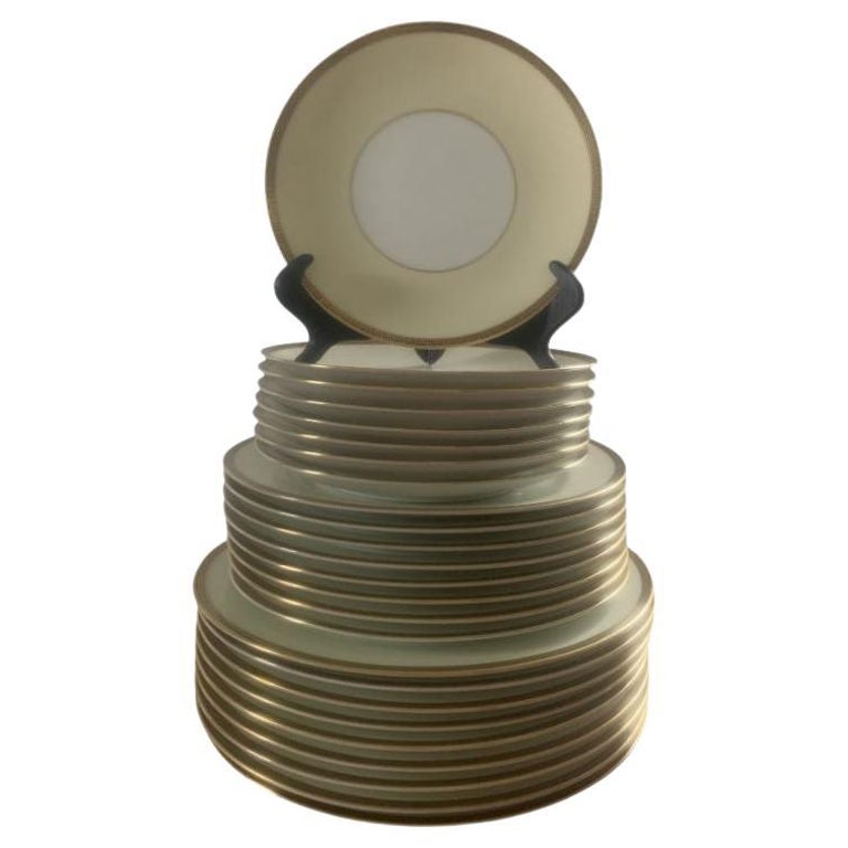 Greek Key Rimmed China by Noritake For Sale at 1stDibs