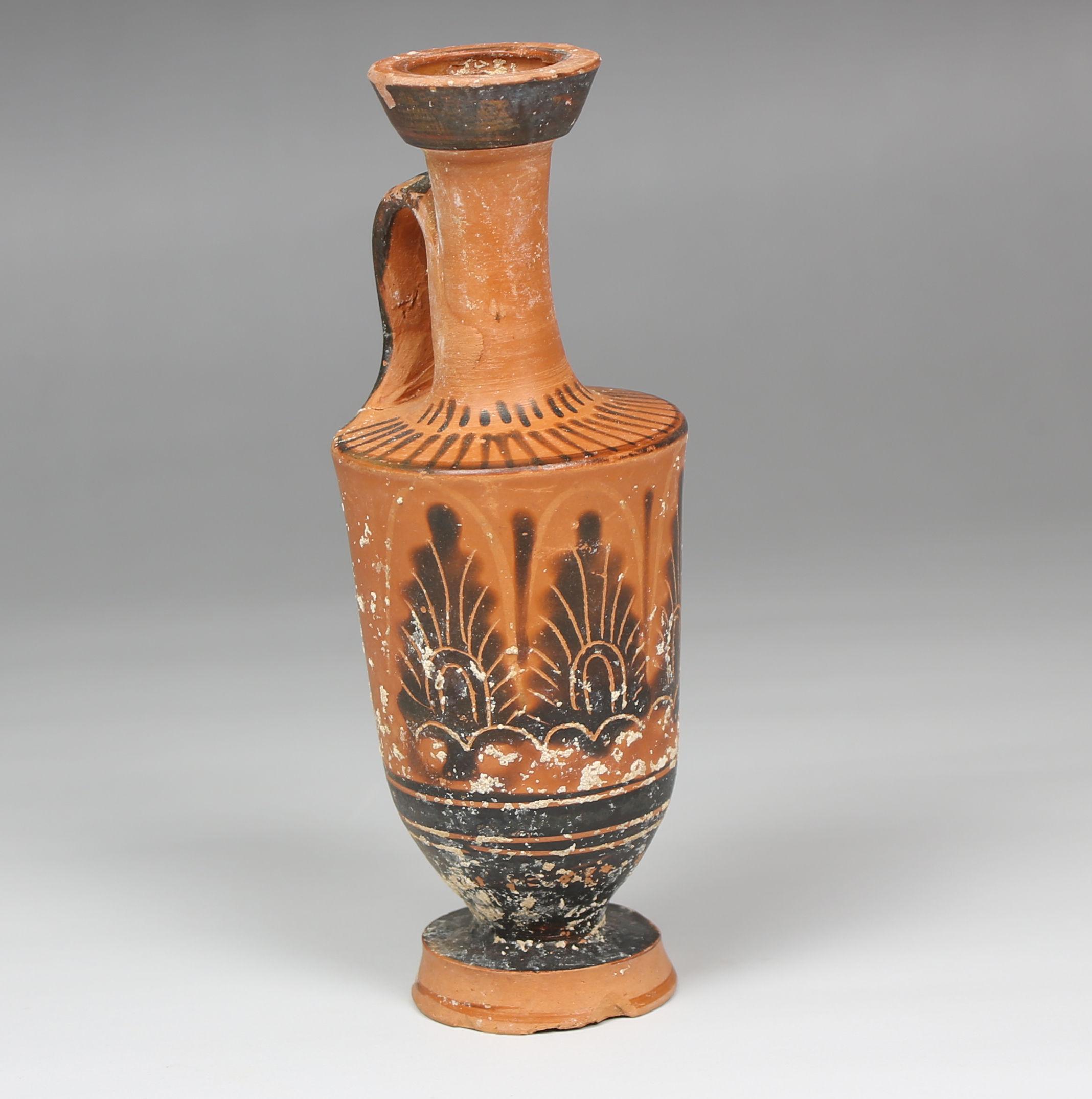 Greek lekythos with palmettes For Sale at 1stDibs