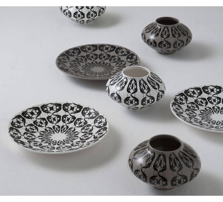 Greeky Large White Vase by Analogia Project for Driade For Sale at 1stDibs