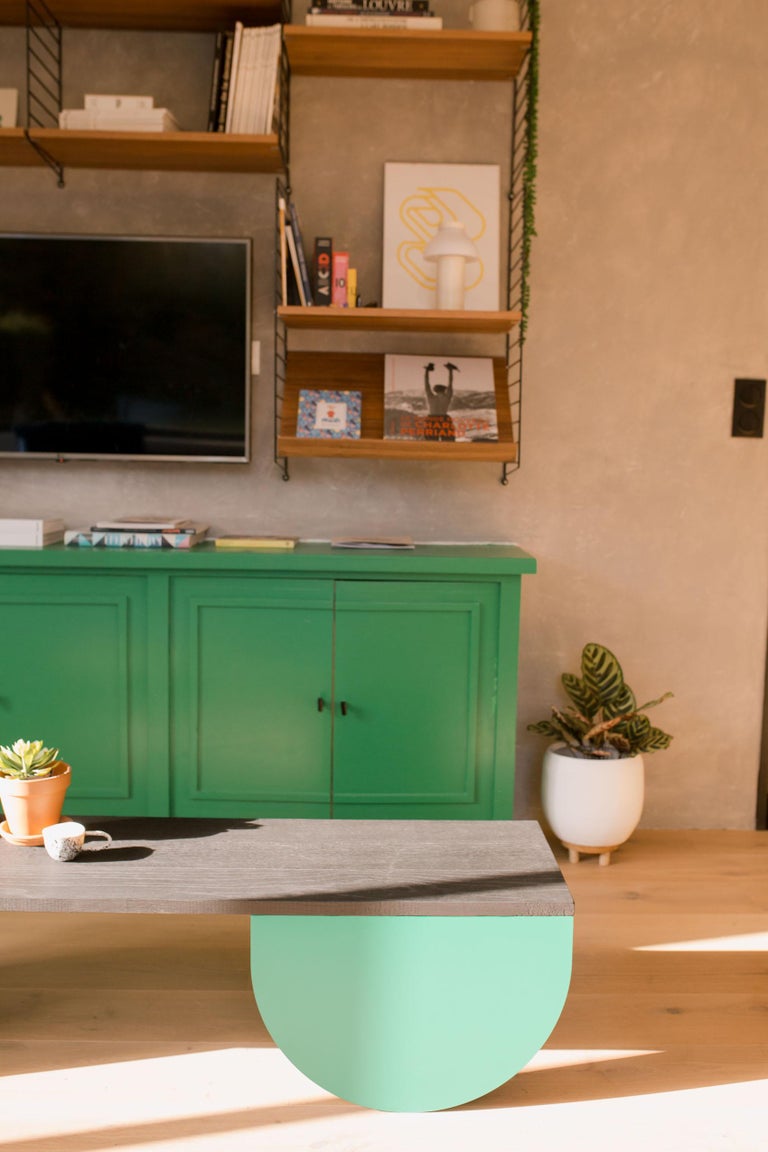 Green and Blue Babel One Coffee Table by Babel Brune For Sale at 1stDibs