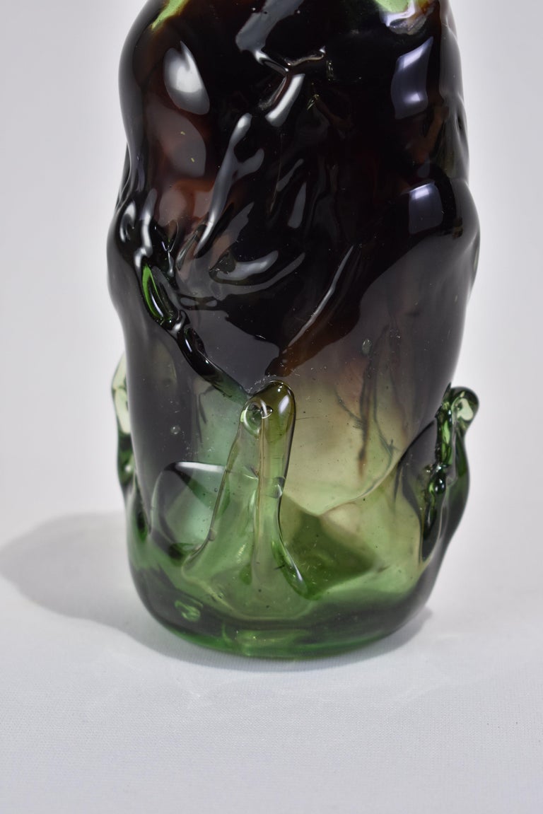 Green Biomorphic Vase at 1stDibs