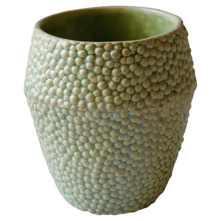 Green Caviar Porcelain Tumbler by Lana Kova For Sale at 1stDibs