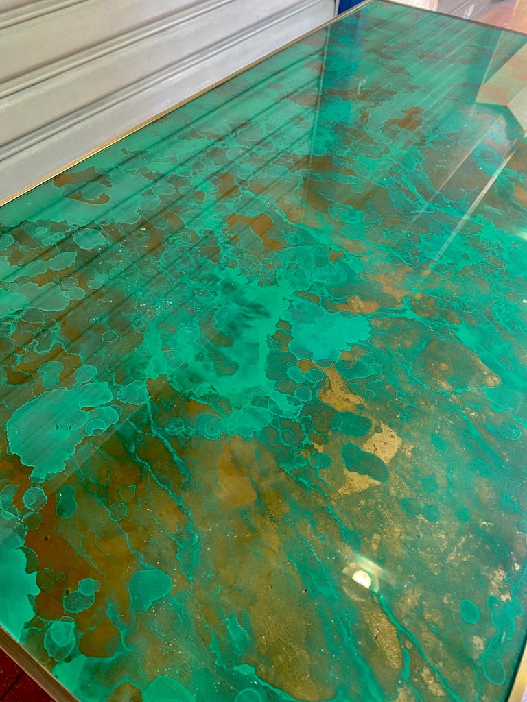 Green Chest of Drawers Murano Glass For Sale at 1stDibs