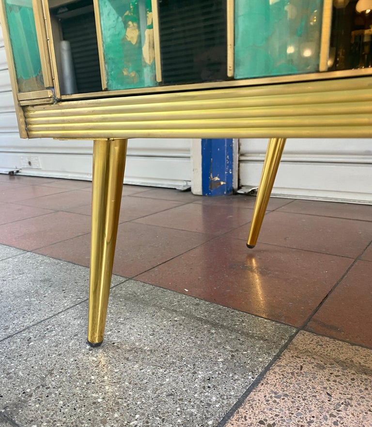 Green Chest of Drawers Murano Glass For Sale at 1stDibs