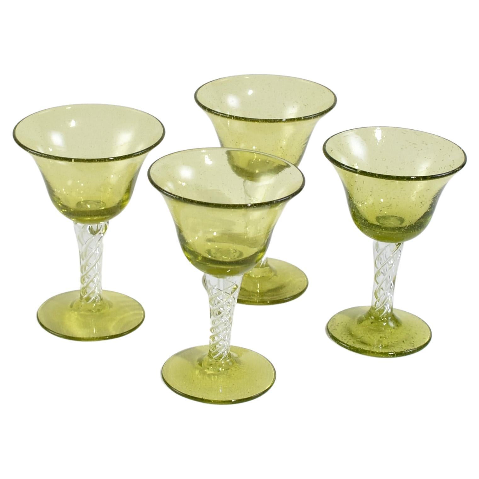 Antique Russian Glass and Enamel Vodka Drinking Set For Sale at 1stDibs