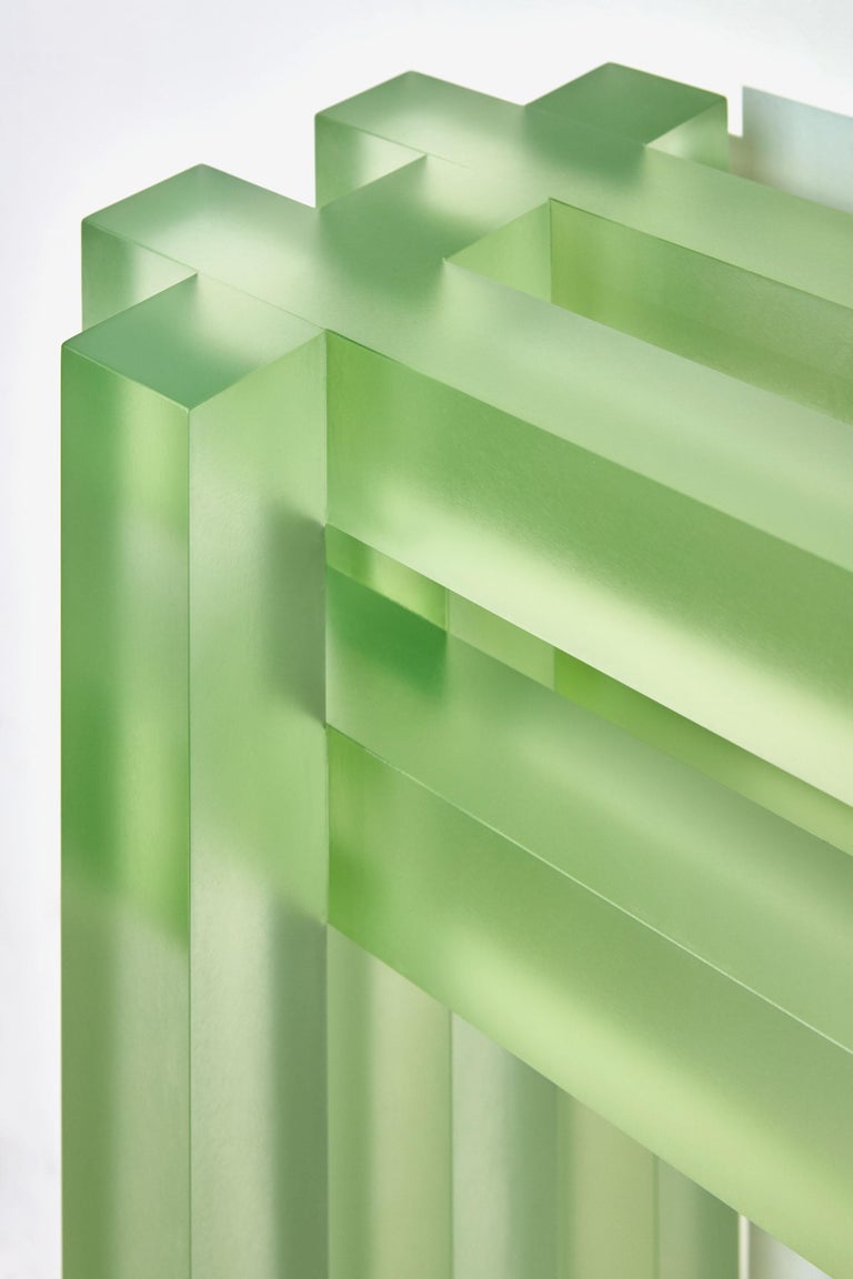 Green Console by Laurids Gallée For Sale at 1stDibs