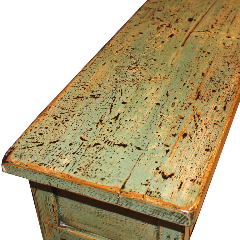 Green Console Table at 1stDibs