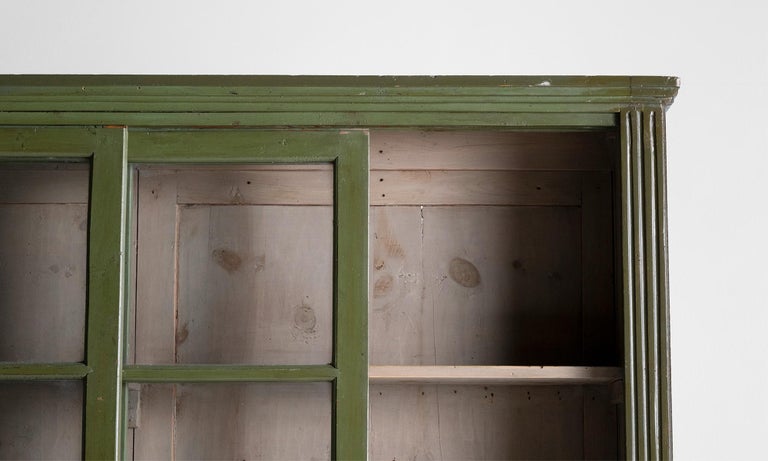 Green Display Cabinet at 1stDibs