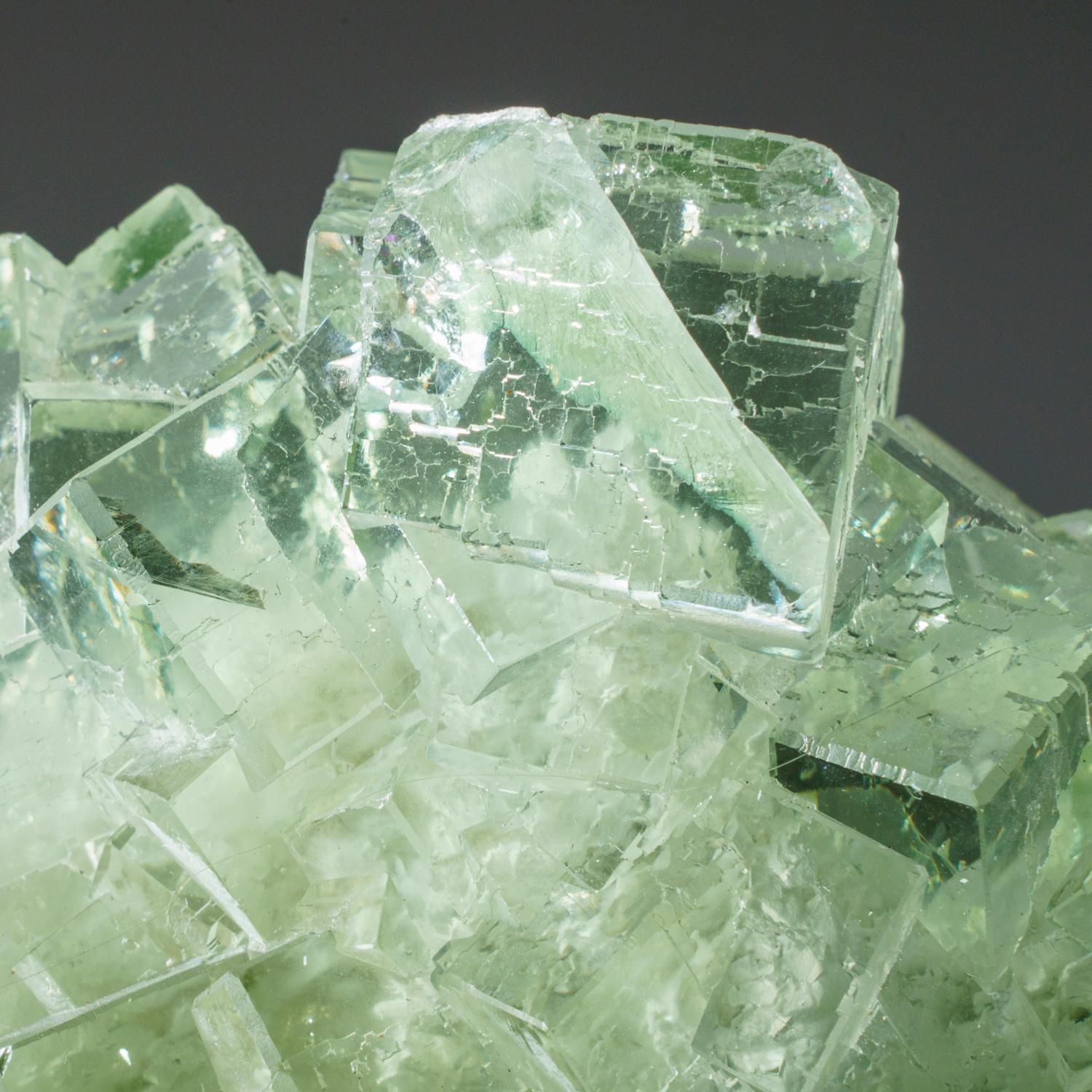 Green Fluorite and Calcite from Shanhua Pu Mine, Hunan Province, China ...