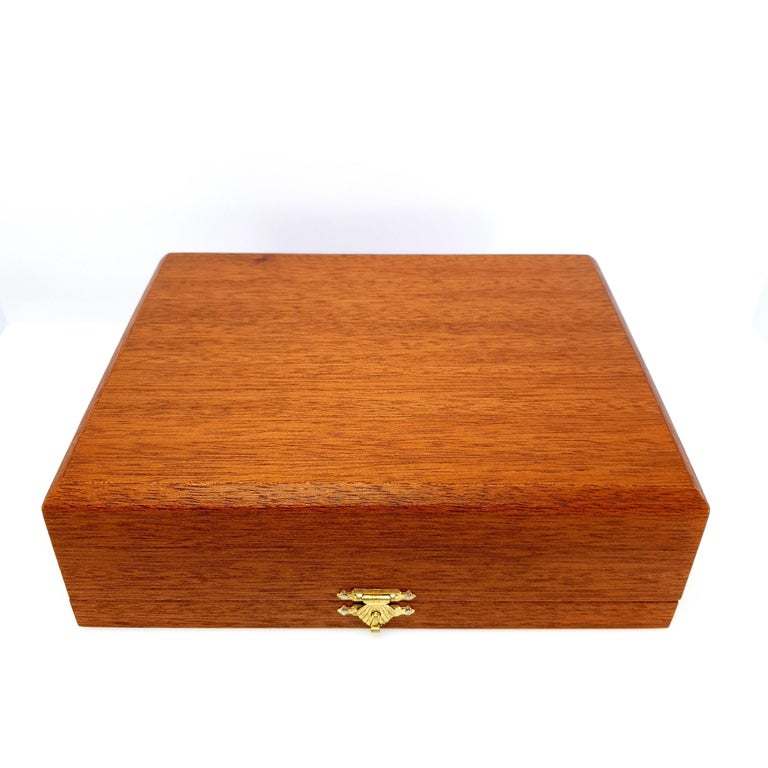 Green Grossular Garnet Decorative Jewelry Gemstone Box with Black ...