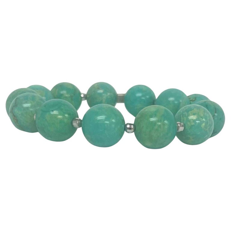 Green Magnesite Paradizia Bracelet For Sale at 1stDibs