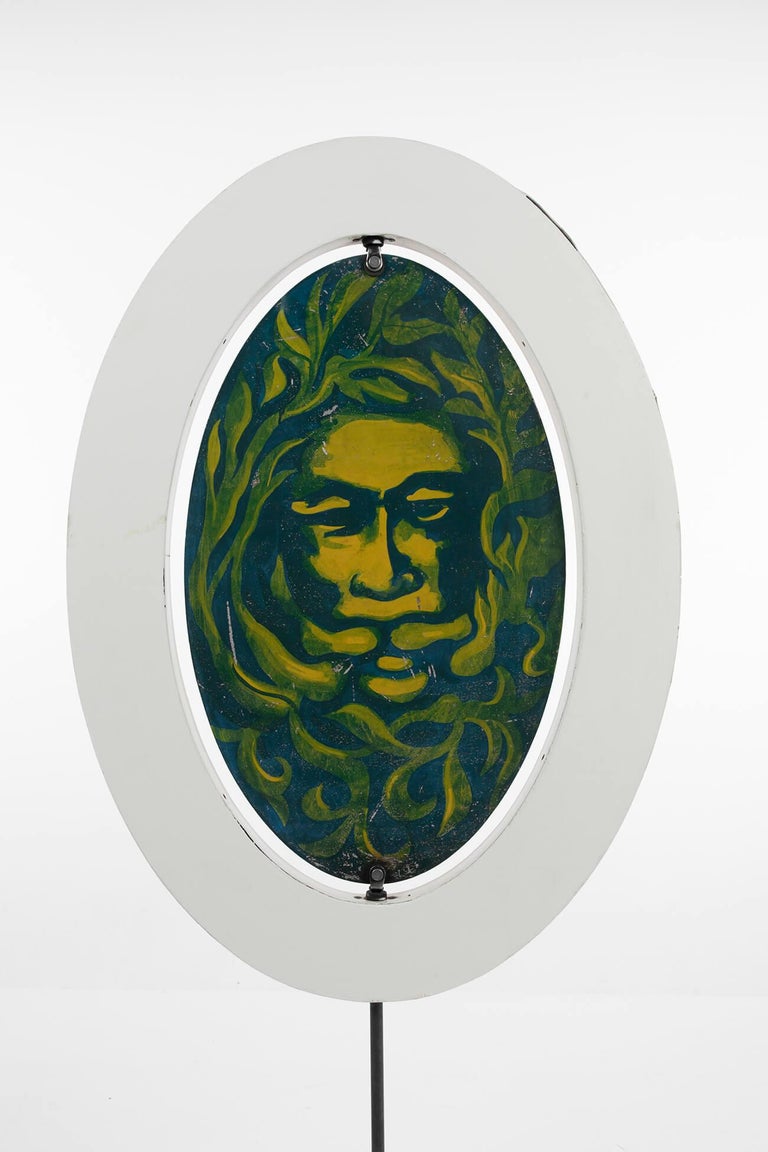 Green Man Original London Pub Sign For Sale at 1stDibs