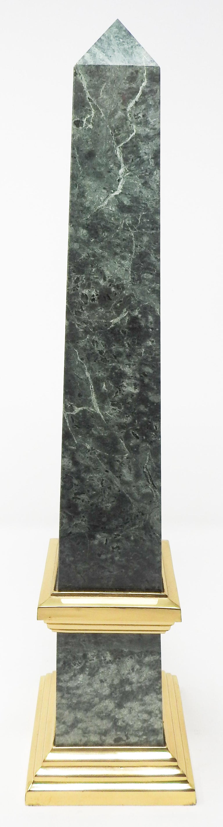 Green Marble Obelisk, Vintage For Sale at 1stDibs | marble obelisks for ...