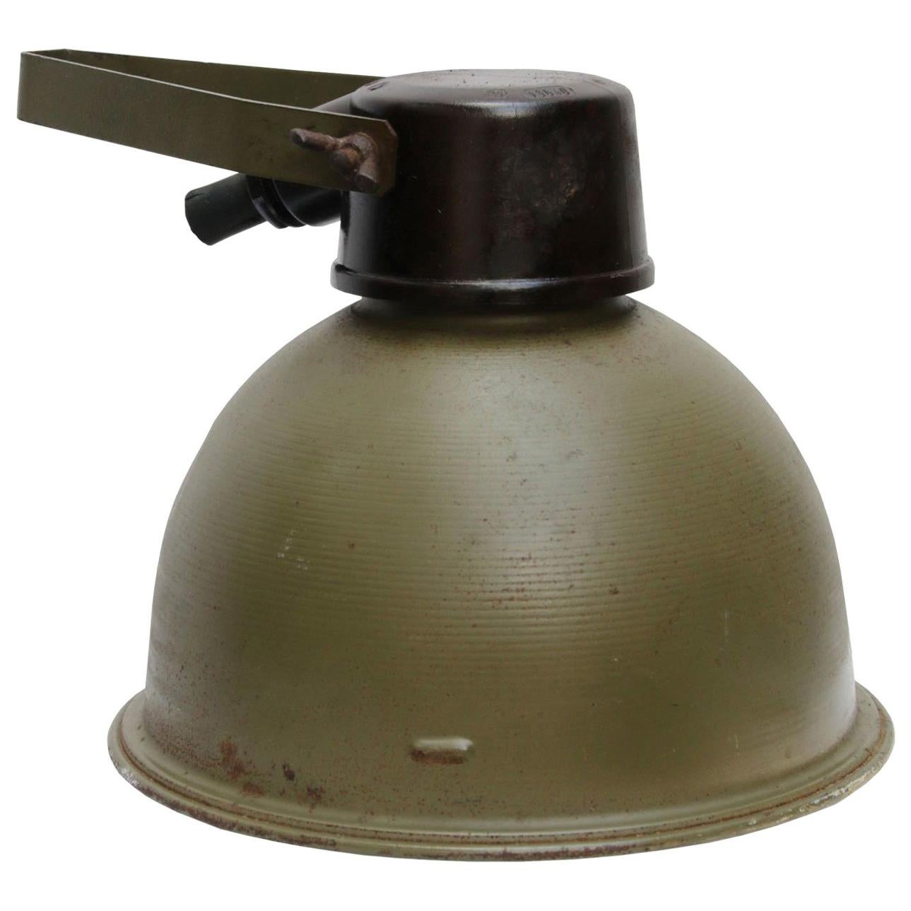 Green Metal Vintage Industrial Bakelite Top Wall Lights Spots Scones at ...