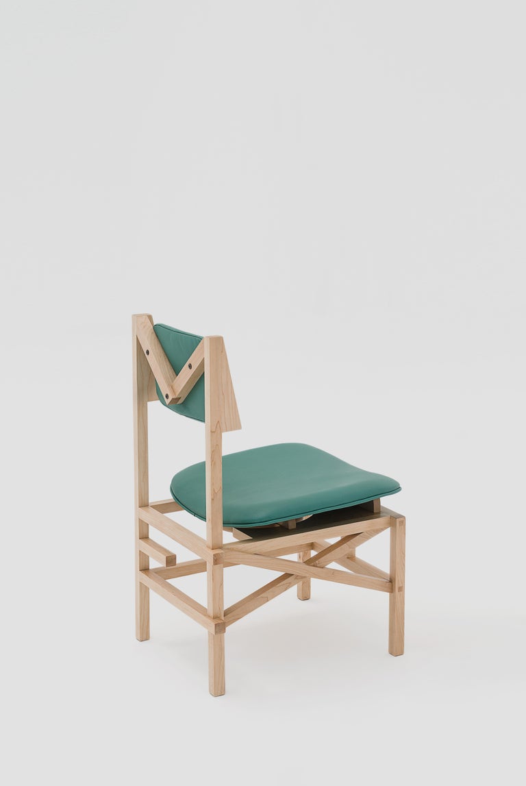 Green Mexico Chair by Marco Rountree For Sale at 1stDibs