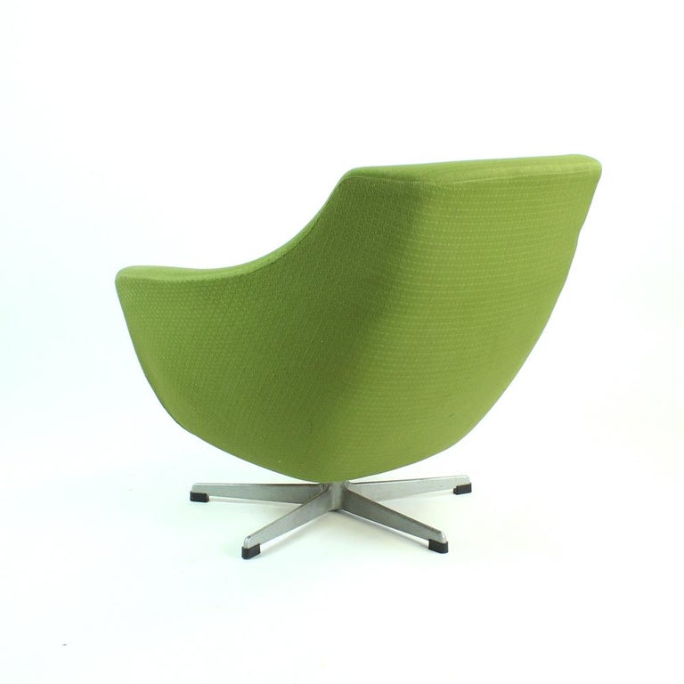 Green Midcentury Club Chair By Up Zavody, Czechoslovakia 1979 For Sale ...