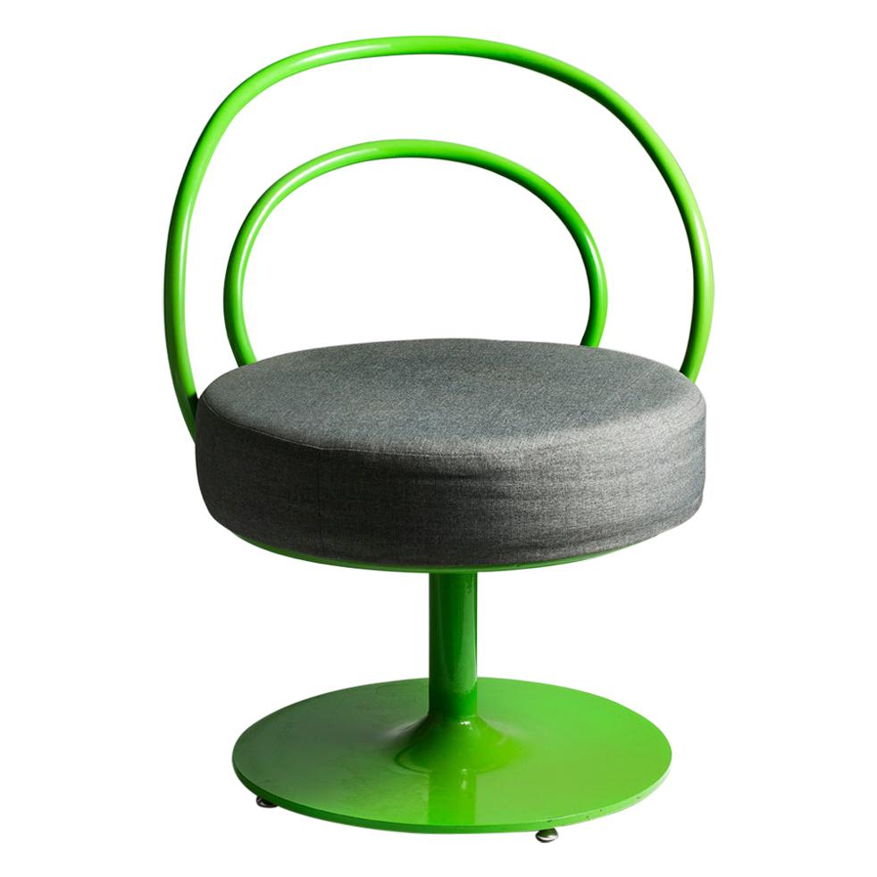 Retro Green Chair at 1stDibs
