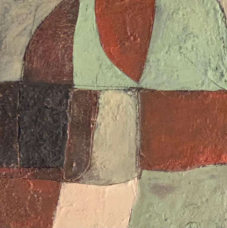 Green, Rust, Black Painting by Artist Santiago Castillo, Spain ...