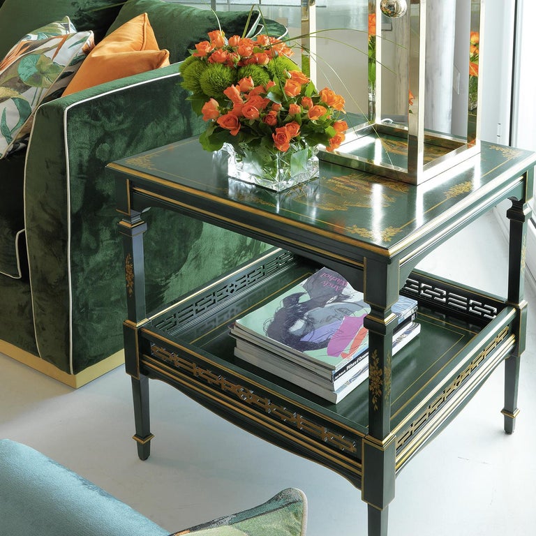 Green Side Table For Sale at 1stDibs