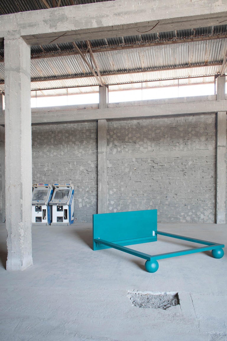 Green Sphere Bed by Studio Christinekalia For Sale at 1stDibs