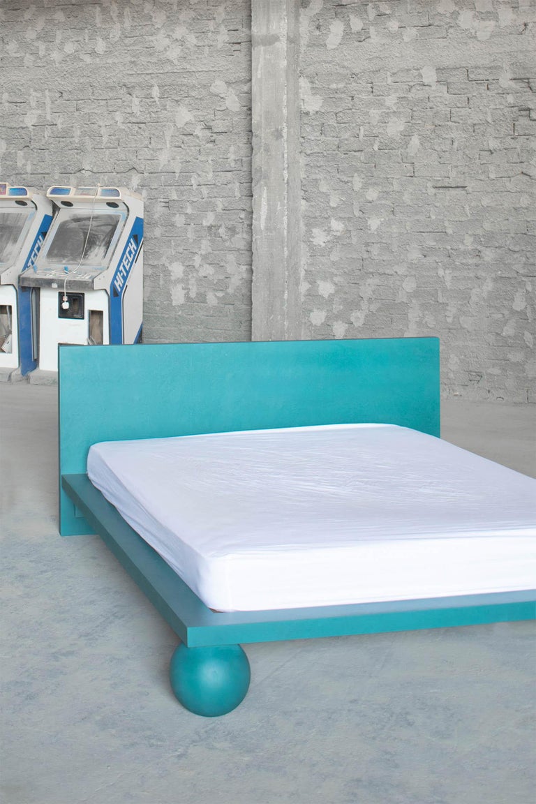 Green Sphere Bed by Studio Christinekalia For Sale at 1stDibs