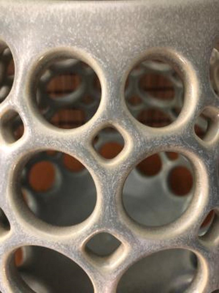 Green Teardrop Tabletop Candleholder, in Stock For Sale at 1stDibs