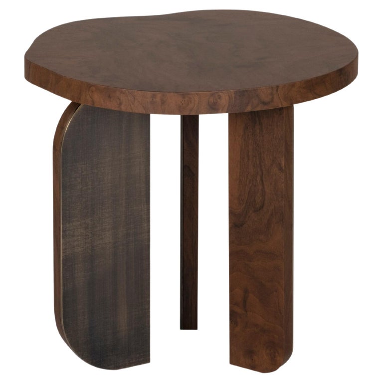 Table d'appoint ananas, table d'appoint Dornes en racine de noyer ...