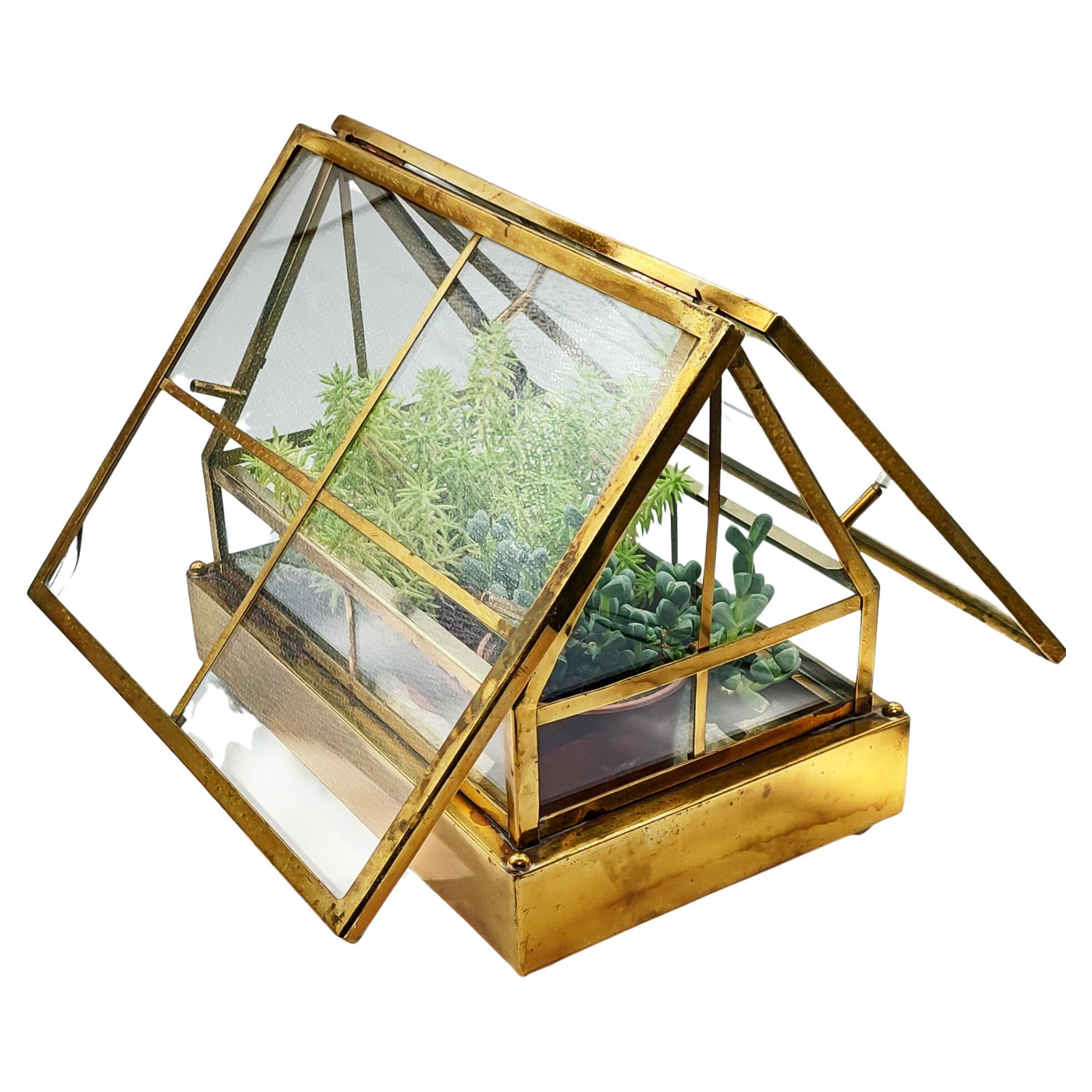 Maison Jansen, Attr., C. 1970, Steel Box with Bamboo-Shaped Lid, Teak ...