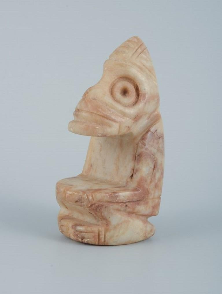 Greenlandica, Tupilak, Figure Carved in Soapstone, Approx. 1960-1970s ...